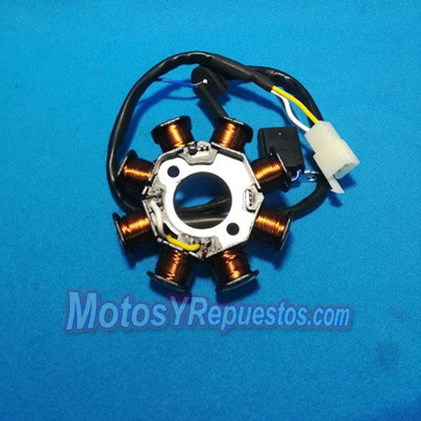 Bobina Estator Generador Honda Elite 125 versión Carburada ...